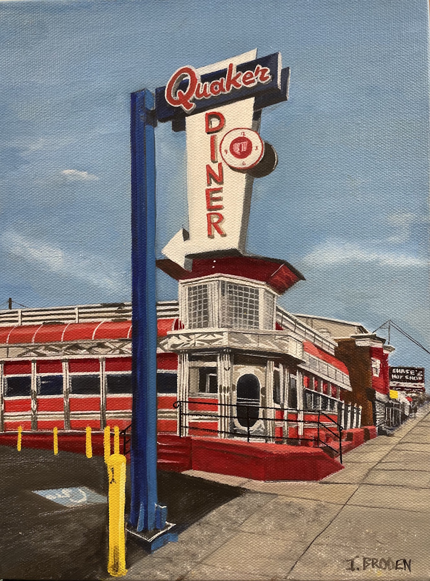Quaker Diner – Jean Broden Art